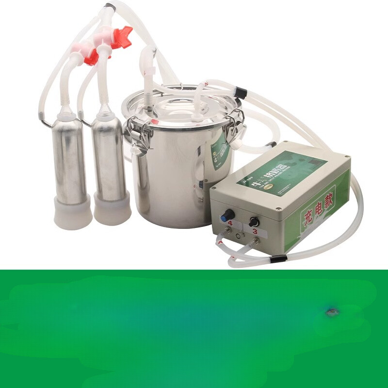 Milking Machine Automatic Pulse Milking Farm Cow Goat Sheep Vacuum Pump ...