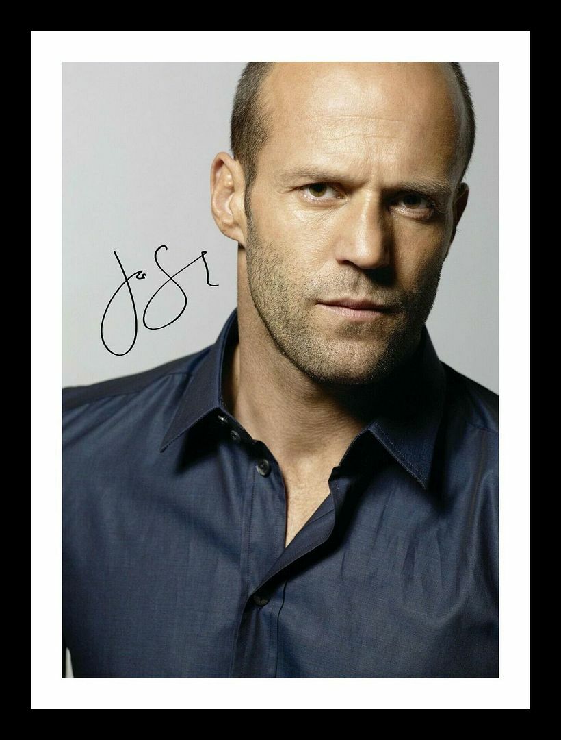 Jason Statham Autograph Signed & Framed Photo | eBay