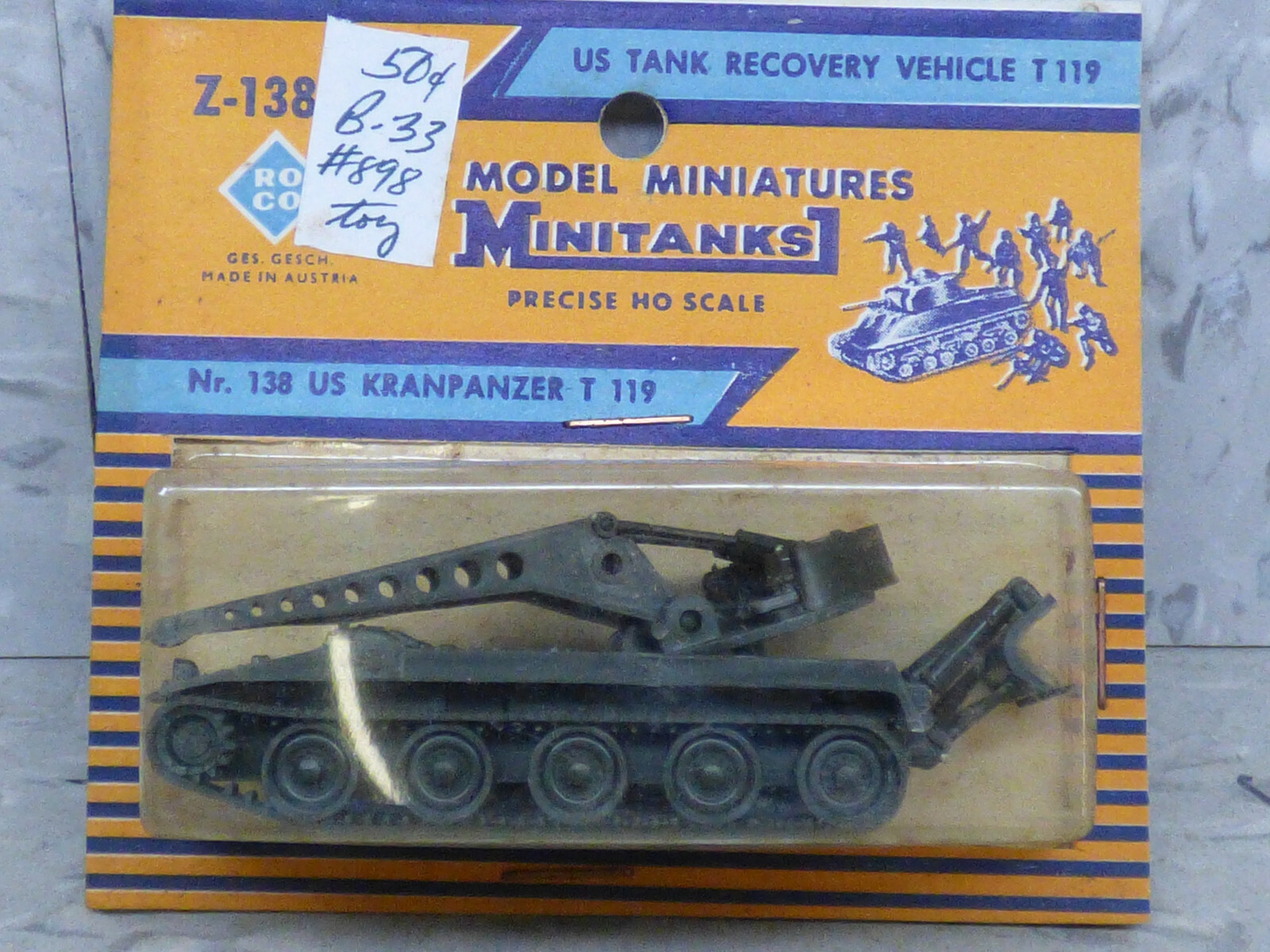 Roco Minitanks (NEW) 1/87 Modern US T-119 Tank Recovery Vehicle Lot ...