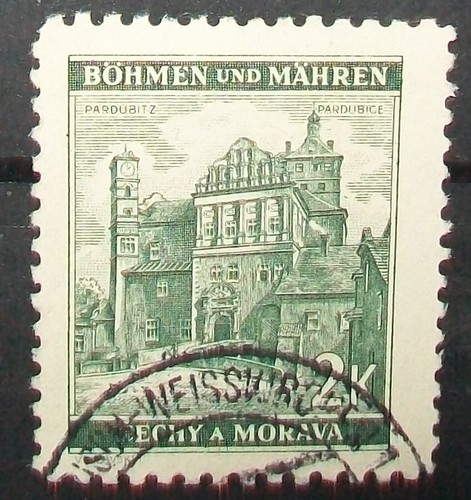 N°1349G STAMP DEUTSCHES REICH BOHMEN UND MAHREN CANCELED Aus | eBay