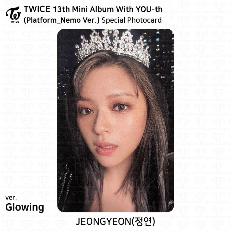 TWICE 13th Mini Album With YOU-th Platform Nemo Ver Special Photocard ...