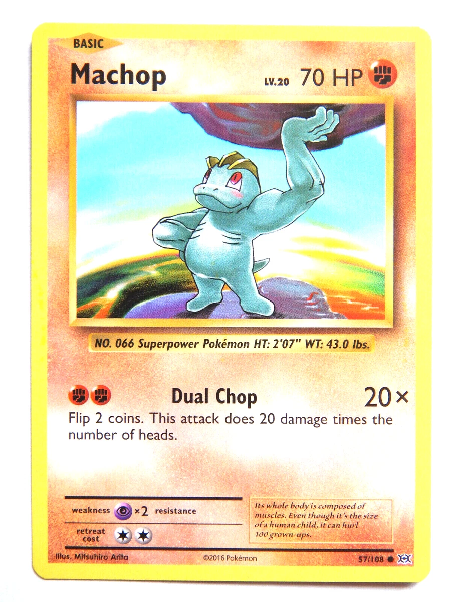 Machop Card