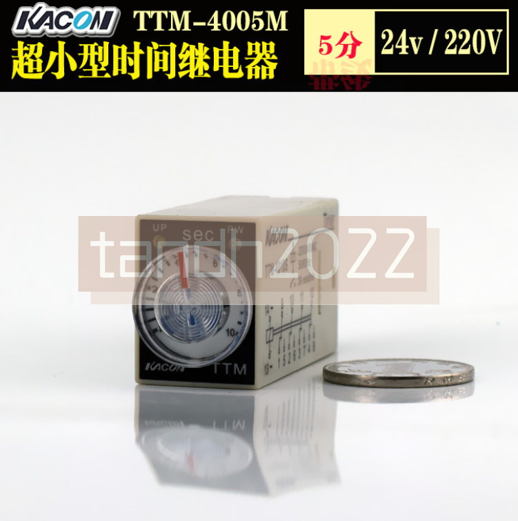 1PCS NEW FOR KACON Time relay TTM-4005M 24V 220V # | eBay
