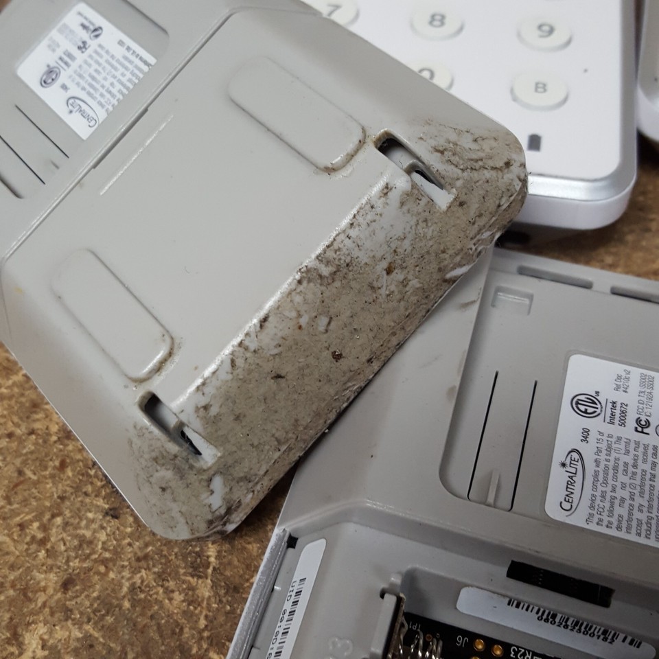 Lot of 11- Centralite 3400 Wireless Security Keypad for Xfinity Home | eBay