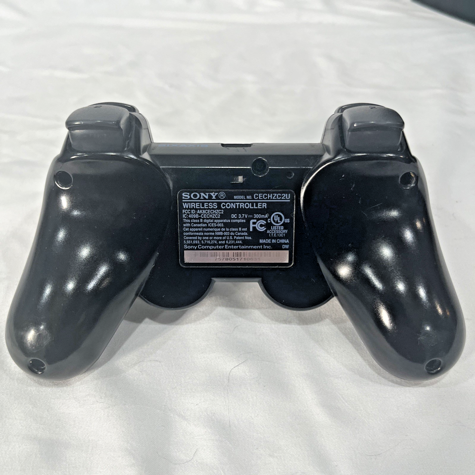 Sony PlayStation 3 PS3 Fat Console Bundle 80GB CECHK01 W/ 2 Controllers ...