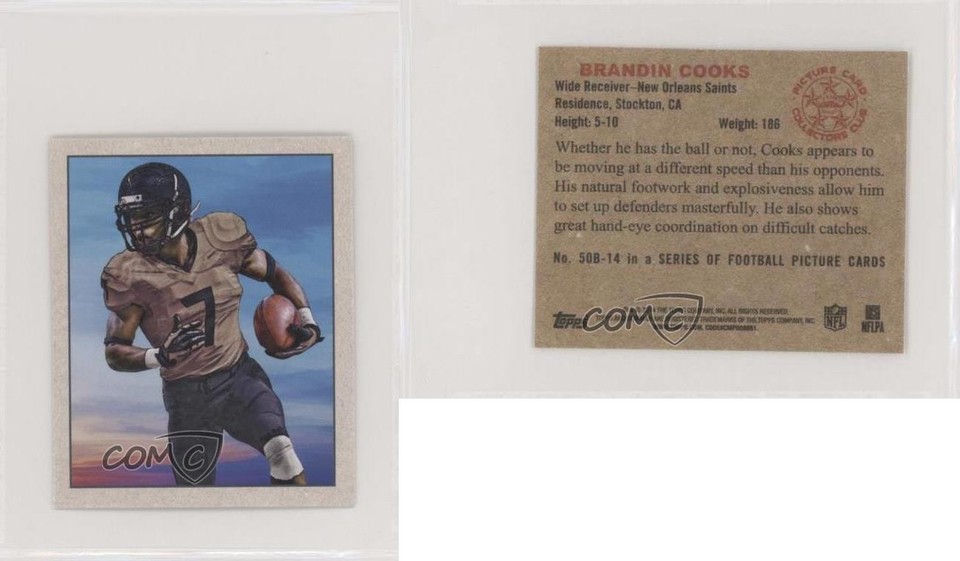 2014 Bowman 1950 Bowman Mini Rookies Brandin Cooks #50B-14 sm1 | eBay