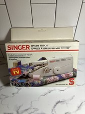 SINGER Mini Mender CEX300KD Vintage Travel Portable Sewing Machine ...