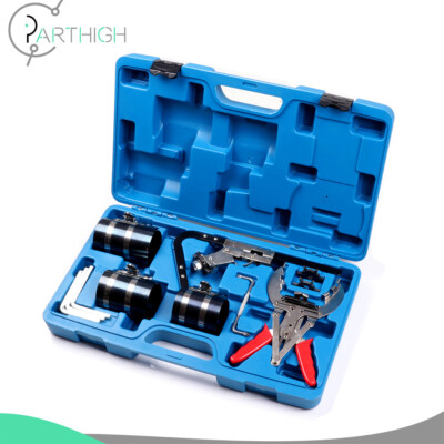 With Ring Expander, Ring Groove Cleaner Engine Piston Ring Service Tool ...