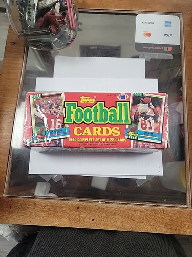 1990 Topps NFL Football Factory Sealed Complete 528 Card Set ...