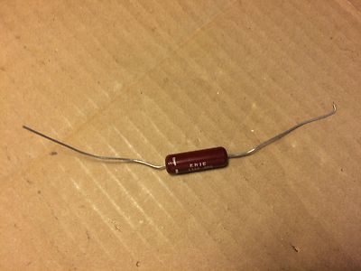 NOS Vintage Erie Capacitor .033 uf 200v Red Molded Guitar Cap TESTED (4 ...