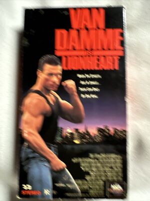 1991 LIONHEART VAN DAMME VHS Tape, COMPLETE/TESTED SEE PHOTOS (VHS101 ...