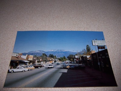 1970s MAIN STREET SCENE DOWNTOWN SAN JACINTO CALIFORNIA VTG POSTCARD | eBay