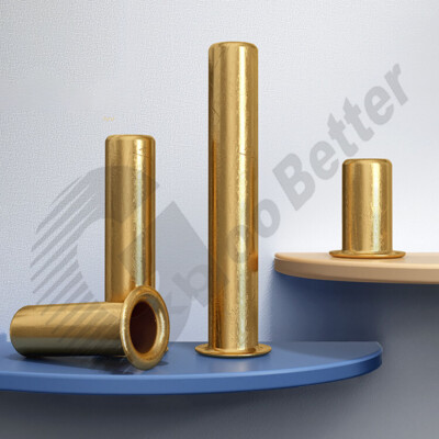 M0.9 M1.3~M6 Brass Fabric Grommets Through Hole Rivet Brass Eyelet ...