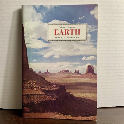 Vintage 1960 “Earth” Science Service Booklet - With Stickers - Nelson ...