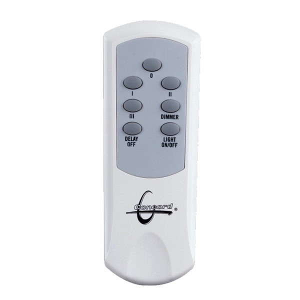 Concord Fans Universal Wireless Ceiling Fan Dimmer and Speed Remote ...