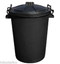 HEAVY DUTY BLACK DUSTBIN - AVAILABLE IN 3 SIZES 110 LITRE / 80 LITRE ...