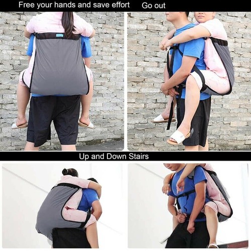 Patient Lift Sling Transfer Belt Carrier Disabled Elderly Emergency ...