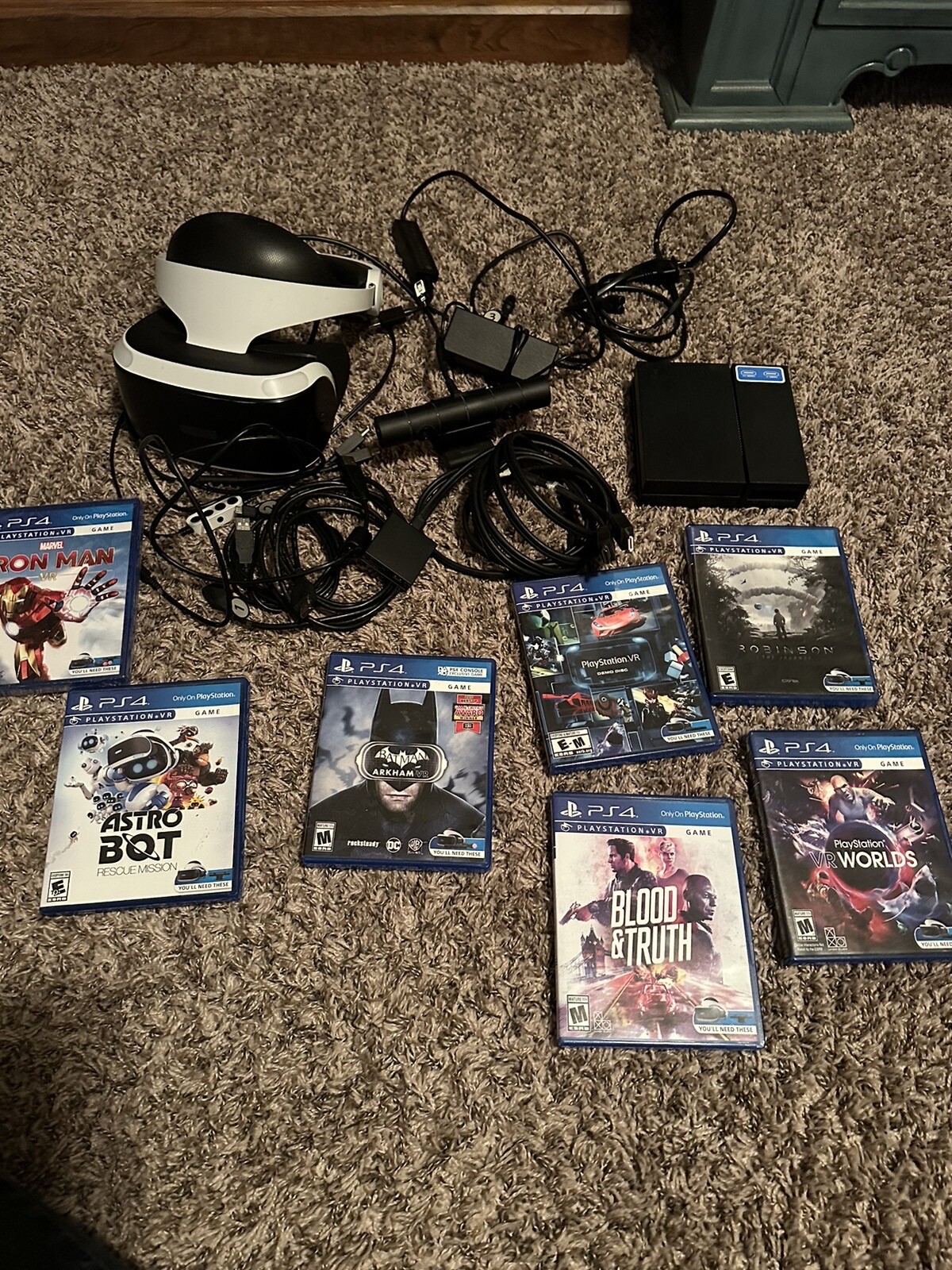 Sony PlayStation VR フルシステム - ホワイトCUH-ZVR1 PSVRバンドル ゲーム付き- International ...