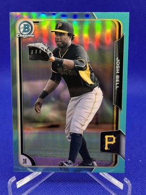 2015 BOWMAN DRAFT CHROME JOSH BELL ROOKIE SKY BLUE REFRACTOR PIRATES | eBay