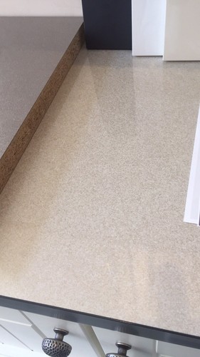 New Cream Sparkle Kitchen Worktops 3m Square Edge, SALE £100 Only | eBay