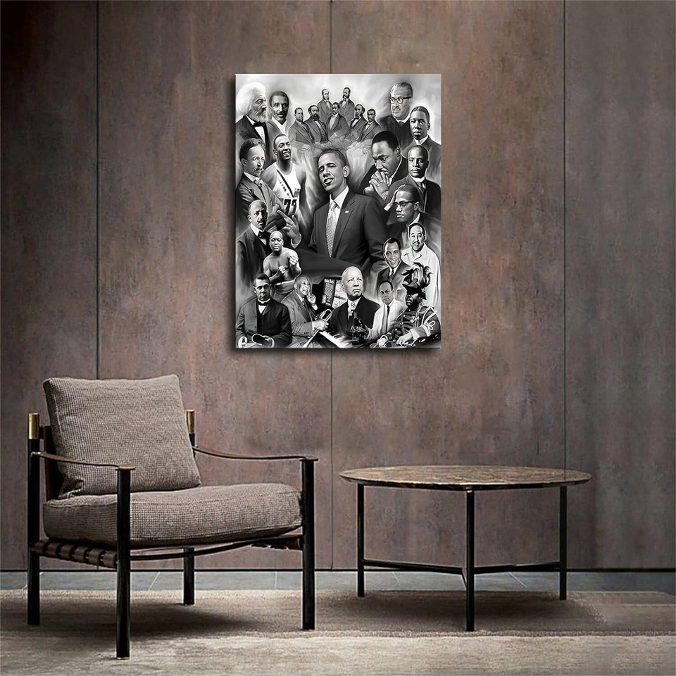 Obama Malcolm X and Martin Luther King Poster 16×20inch-unframed | eBay