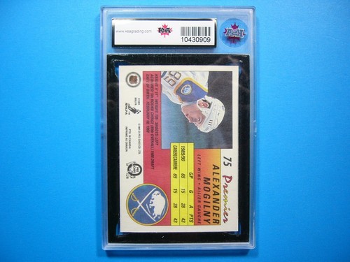 1990/91 O-PEE-CHEE PREMIER CARD #75 ALEXANDER MOGILNY ROOKIE KSA 9.5 ...