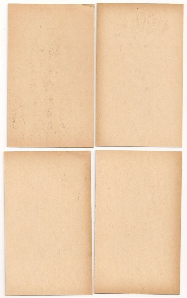 1959 Nu-Card Rock and Roll Exhibit Card Lot (4 Diff.)W/Annette + Anita ...