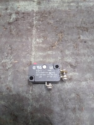 UND LAB INC V3-1 MICRO SWITCH MINATURE BASIC SWITCH V3 SERIES | eBay