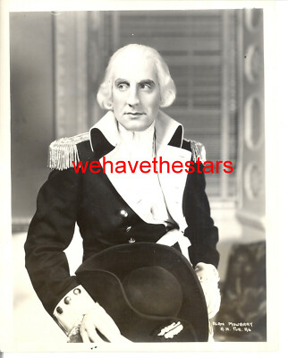 Vintage Alan Mowbray As George Washington CHARACTER ACTOR '31 Publicity ...