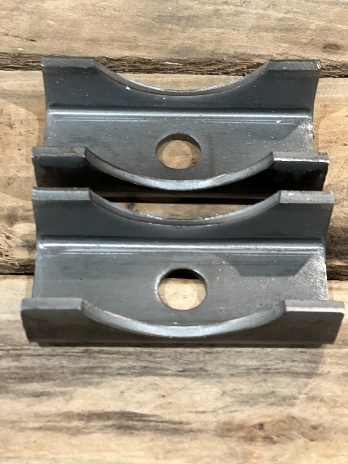 (2) Trailer axle spring perch seat for 3" Tube 5-7K Round axel tube ...