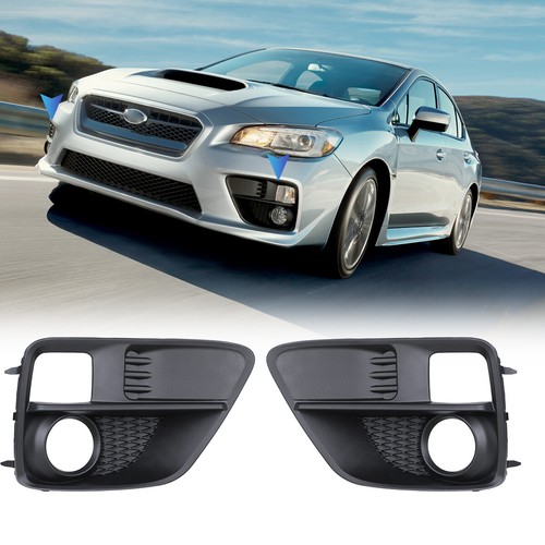 Fog Light Pair For 2015-2017 Subaru WRX / WRX STI Bumper Bezel Cover ...