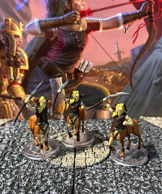 Bariaur Wanderer x3 Lot D&D Miniature Dungeons Dragons Planescape ...