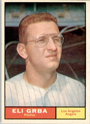 1961 Topps 121 Eli Grba NM #D325533 | eBay