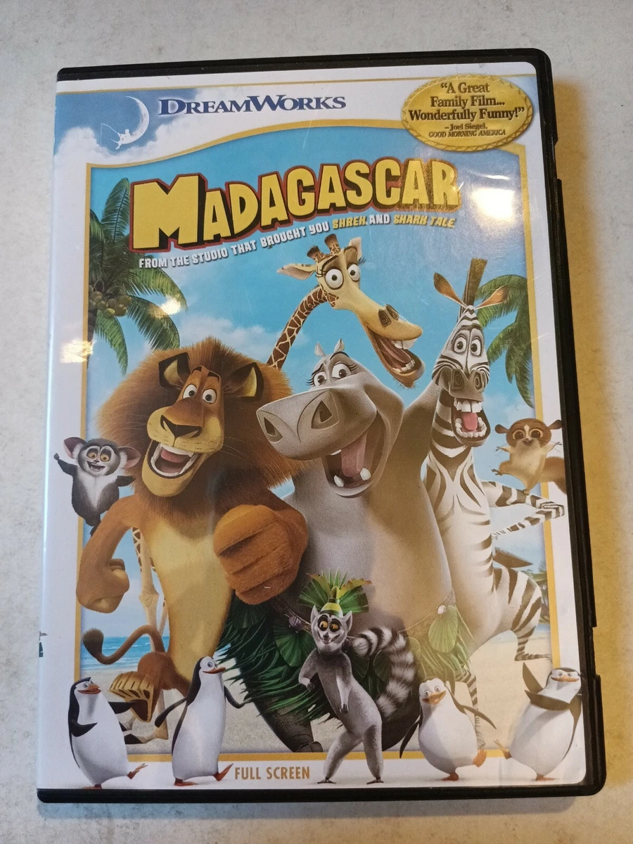 Madagascar Dvd 2005 Full Frame