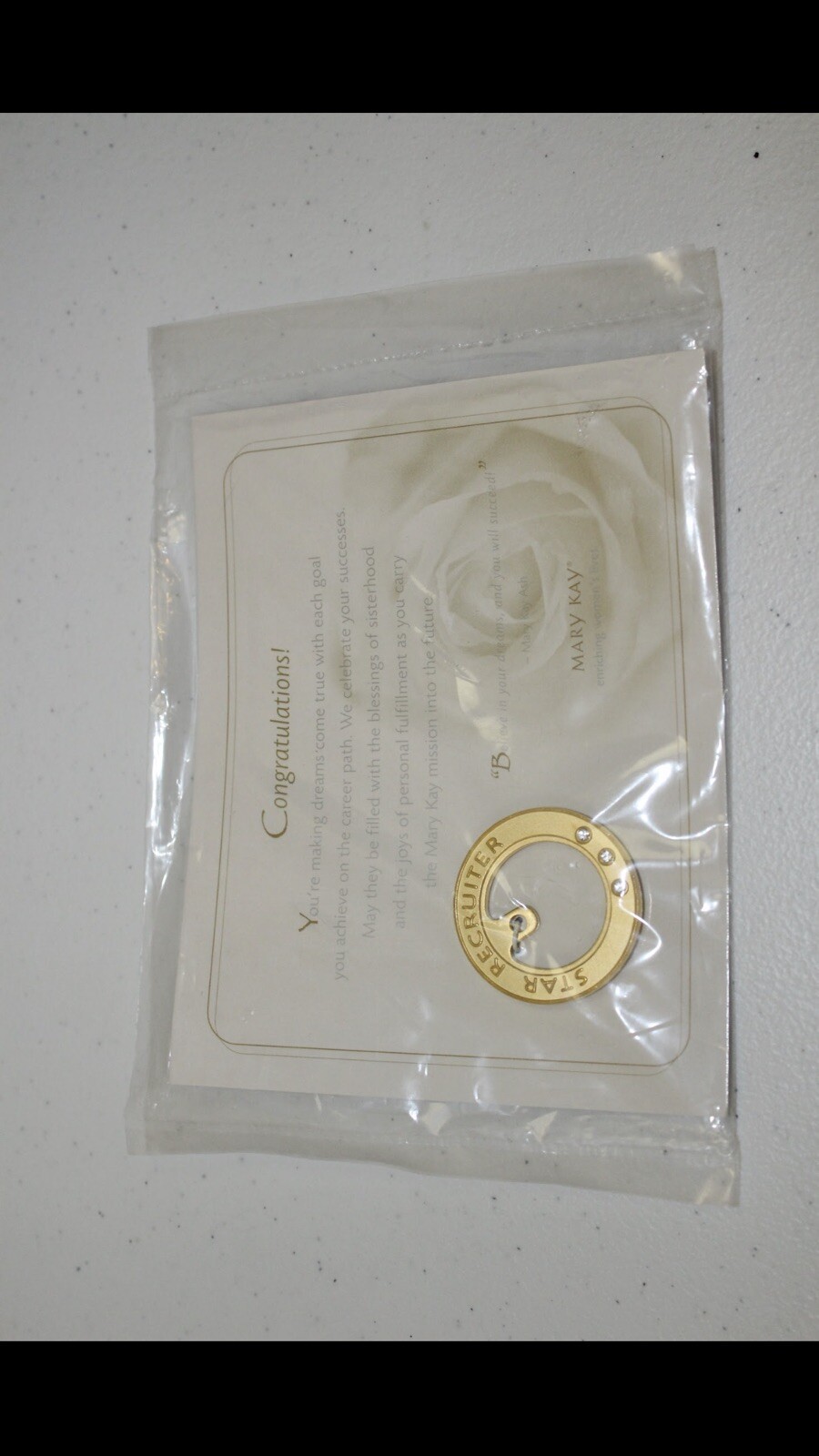 Mary Kay Congratulations Star Recruiter Pin Enhancer 1 1/4” Diameter | eBay