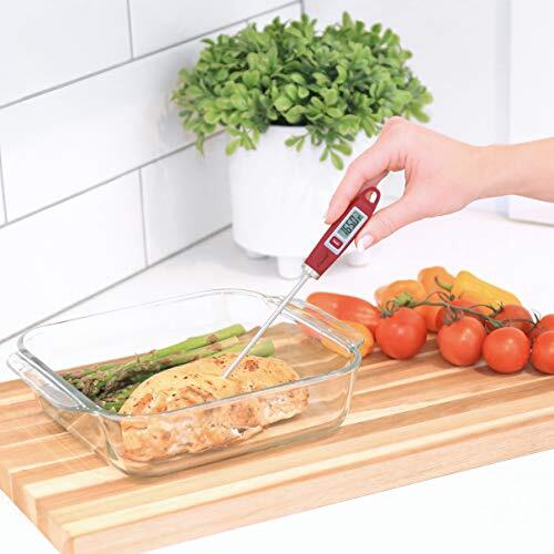 DH1 Gourmet Digital Meat Thermometer with Extra Long Probe, NSF ...
