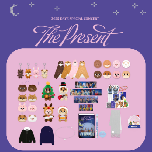 [PRE-ORDER] DAY6 2025 Special Concert ‘The Present’ OFFICIAL MERCH LIST ...