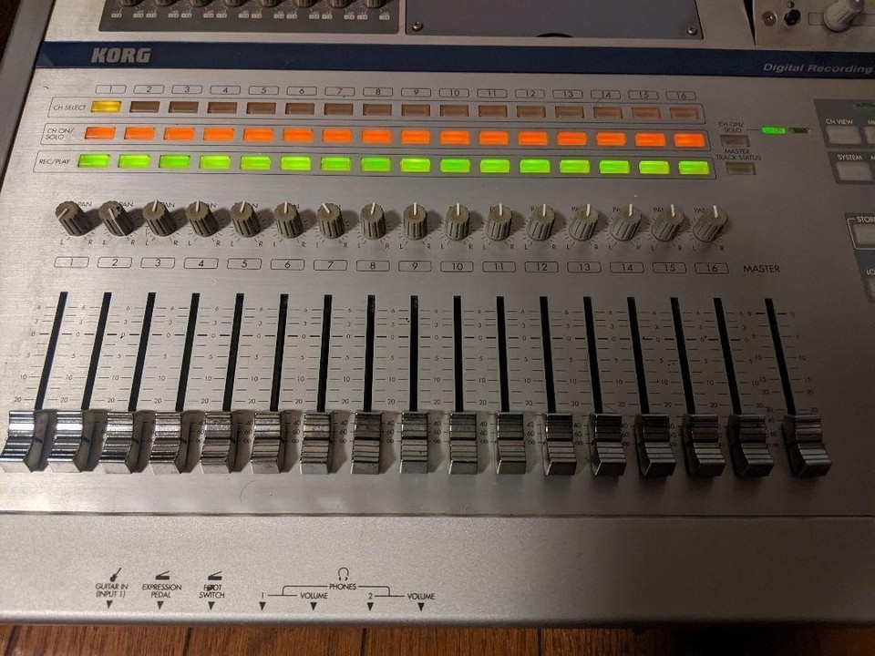 Korg D16XD MTR Multitrack Recorder Mixer Confirmed Operation Free ...