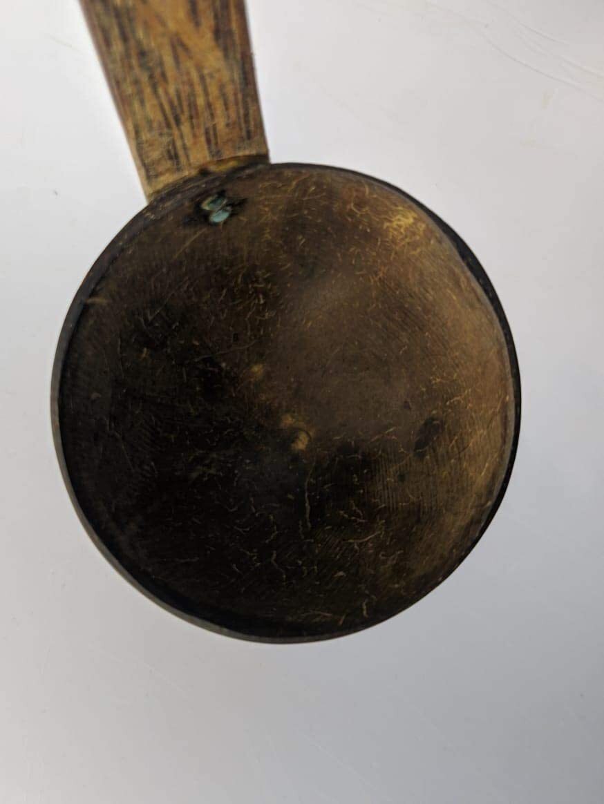 Coconut Shell Wooden Cooking Ladle - Brown ,14 inch | eBay