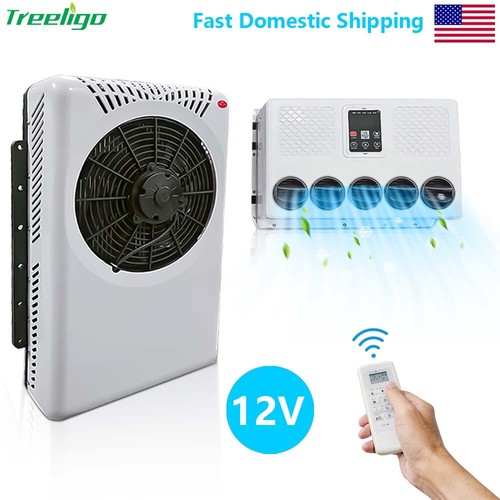 12V 12000BTU Air Conditioner Mini Split A/C For Semi Trucks Bus RV ...