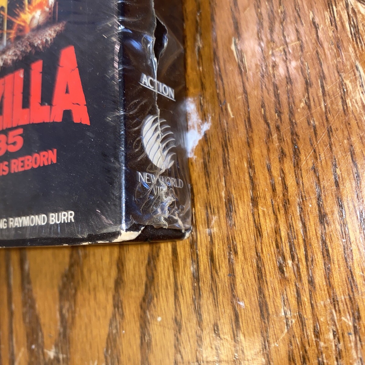 Godzilla 1985 The Legend is Reborn Beta Tape (NOT VHS) with ...
