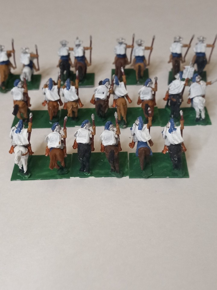 15mm Ancients Greek Cavalry for wargaming. Painted, metal miniatures ...