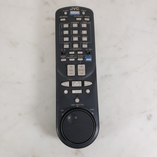 JVC PQ11374 VCR MBR Jog Wheel UR52EC1112-4 Remote Control Tested WORKS ...