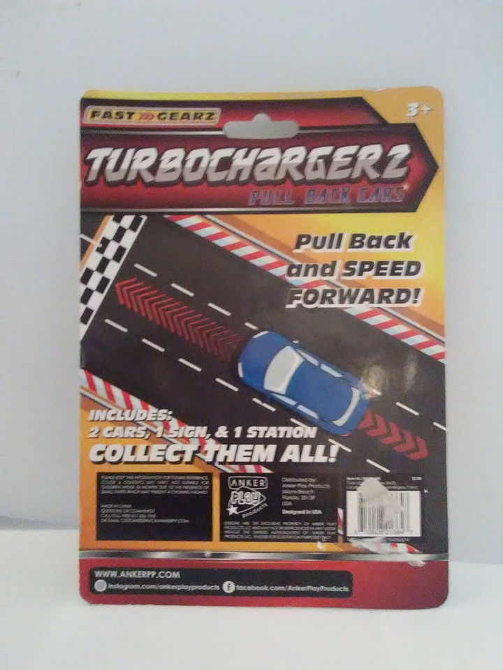 Fast Gearz Turbochargerz 4 Pc Pull Back Car Toys | eBay