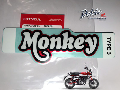 Brand New 2020 Genuine Honda OEM Z125 Z 125 50 Monkey Logo Sticker ...
