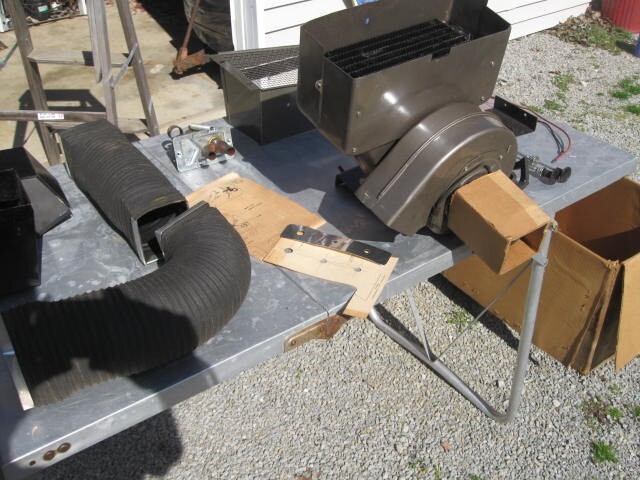 1947-54 CHEVROLET / GMC TRUCK DELUXE HEATER DEFROST INSTAL KIT W ...