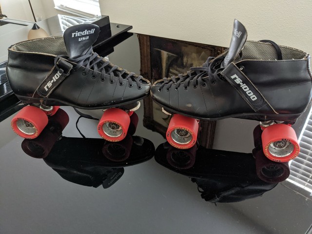 Riedell Speed Roller Skates Rs-1000 RS1000 Black for sale online | eBay