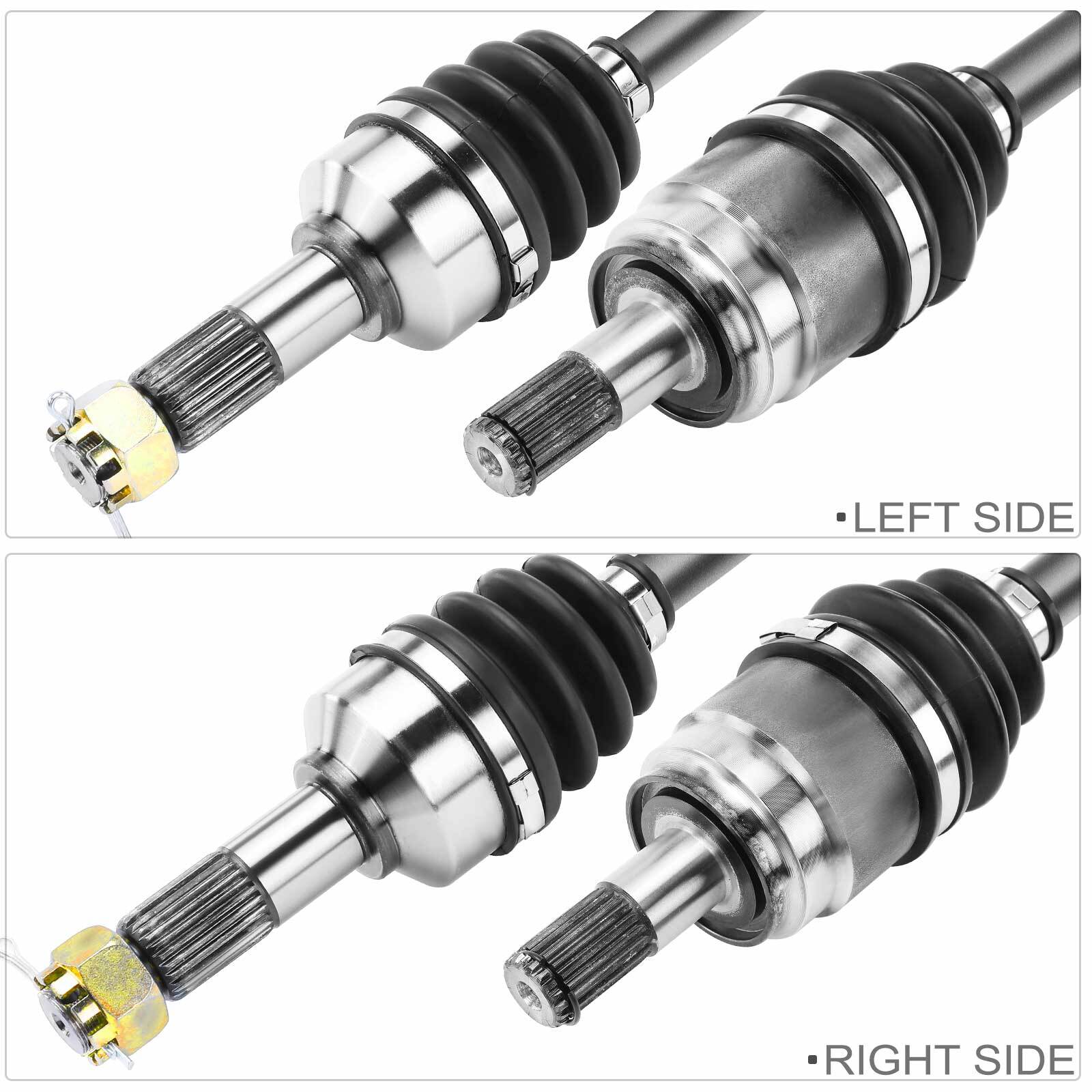 2x Front Left & Right Side CV Axle Assembly for Honda Rancher 420 2014 ...