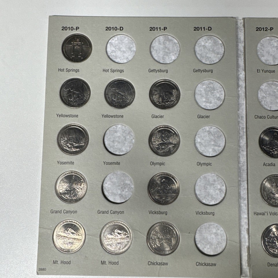 National Park Quarters Collection 2010-2021 | eBay