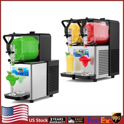 Commercial Slushy Machine Smoothie Maker 3/6L Frozen Drink Daiquiri ...